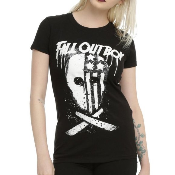Hot Topic | Tops | Hot Topic Fall Out Boy Fob Juniors Horror Hockey ...